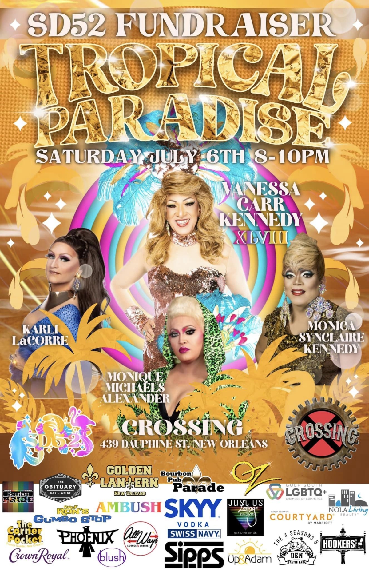 Tropical Paradise: A Southern Decadence Fundraiser: - Official Southern ...